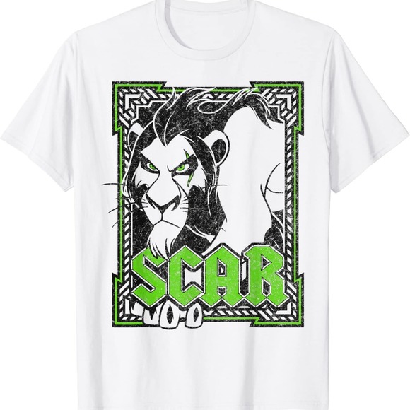 Tops | Disney The Lion King Scar Poster | Poshmark